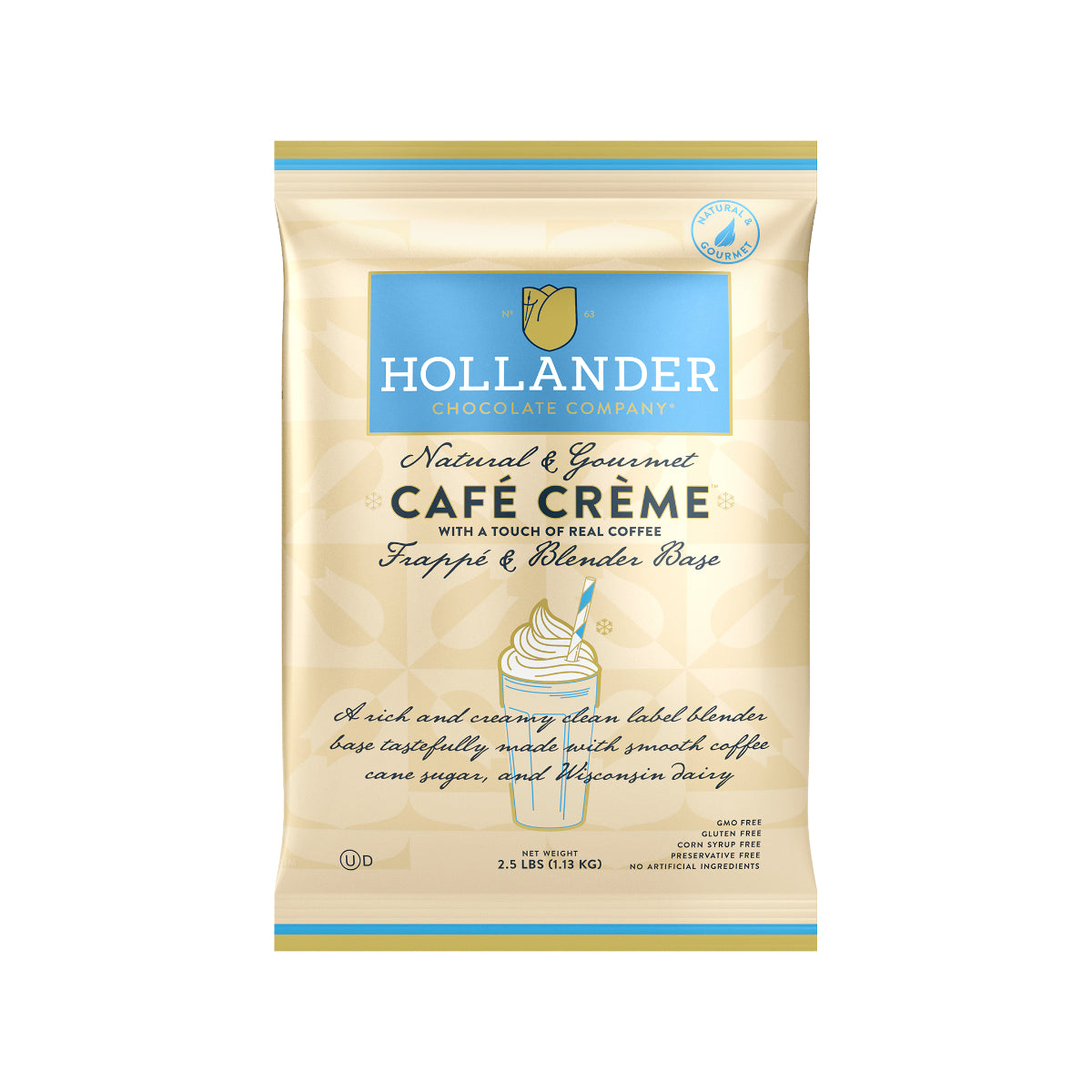 Hollander Café Crème Base with Coffee (Powder) – The Kitchen Barista ...