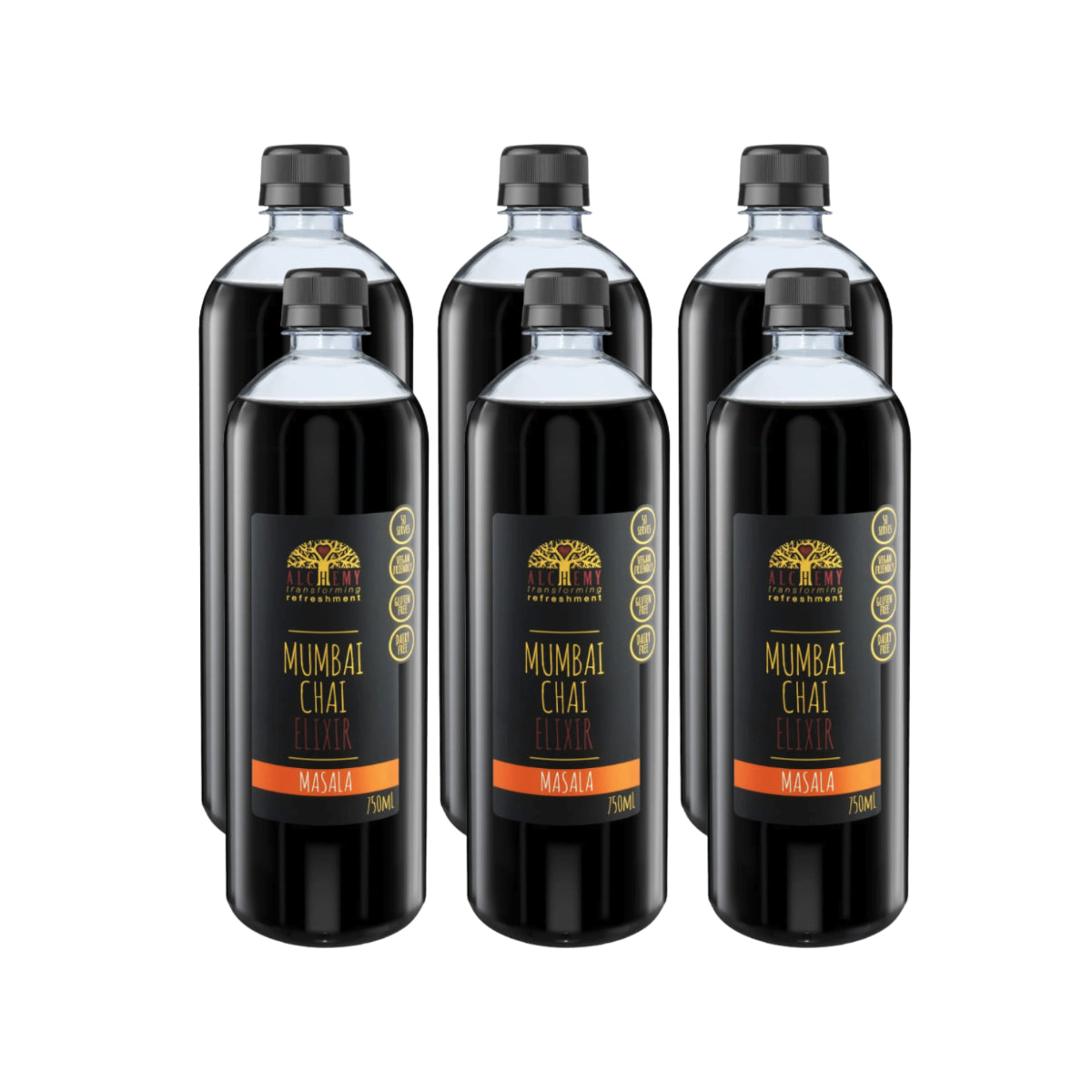 Alchemy Organic Mumbai Chai Elixir (6 x 750ml) – The Kitchen Barista ...