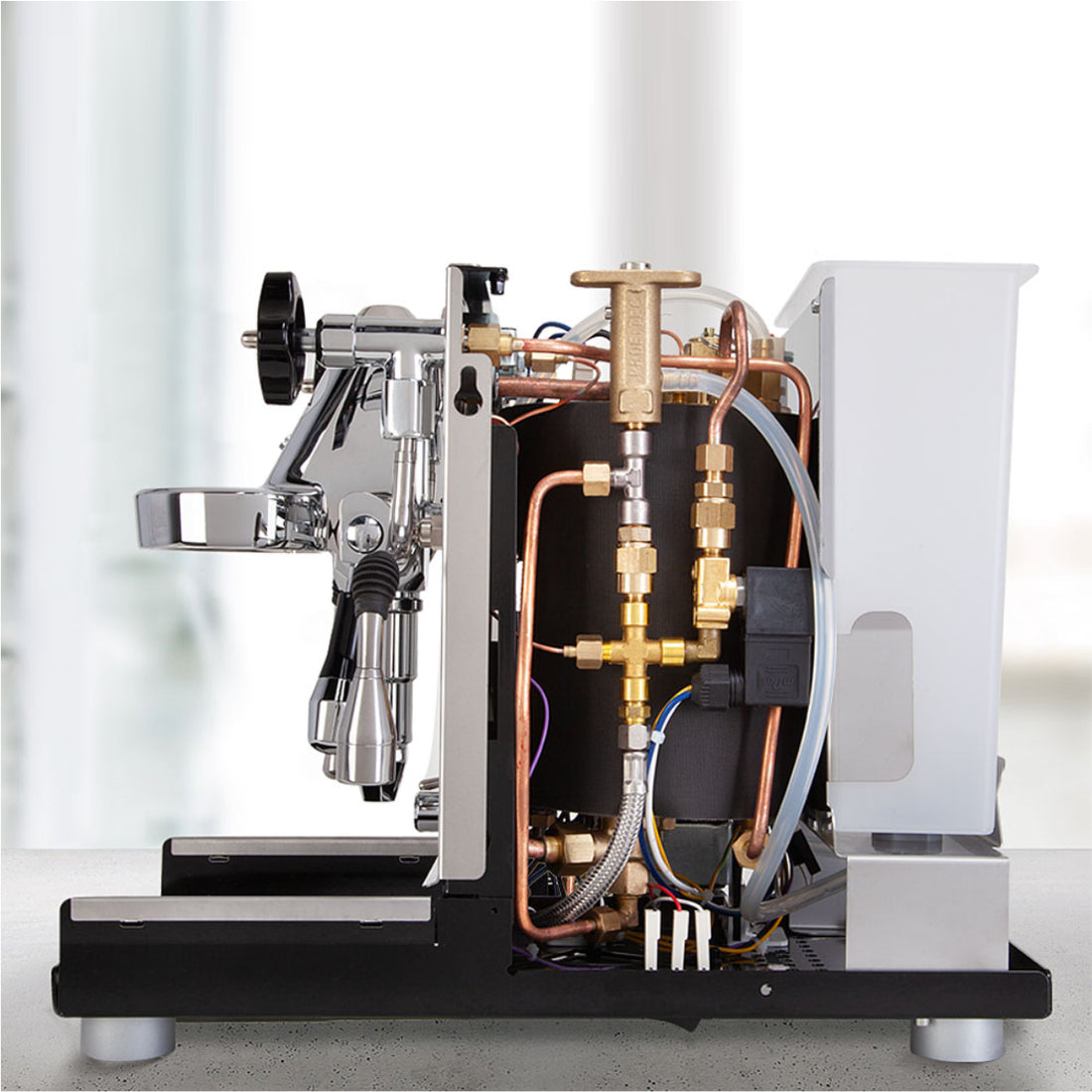 ECM Mechanika VI Slim Semi-Automatic Espresso Machine (Stainless Steel ...