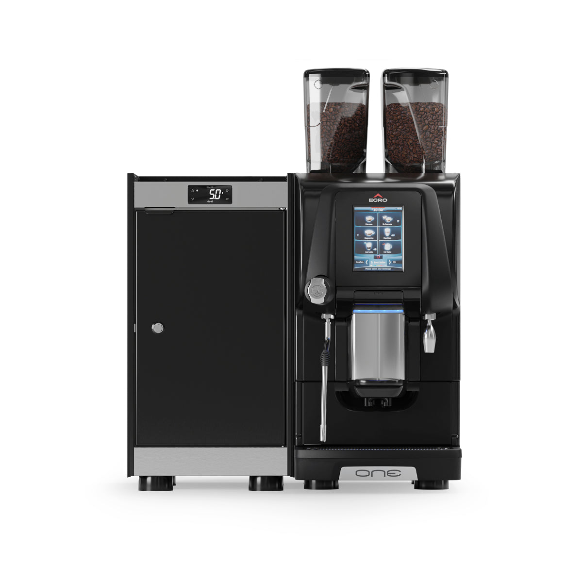 Egro One Touch Top Milk Super Automatic Commercial Espresso Machine ...