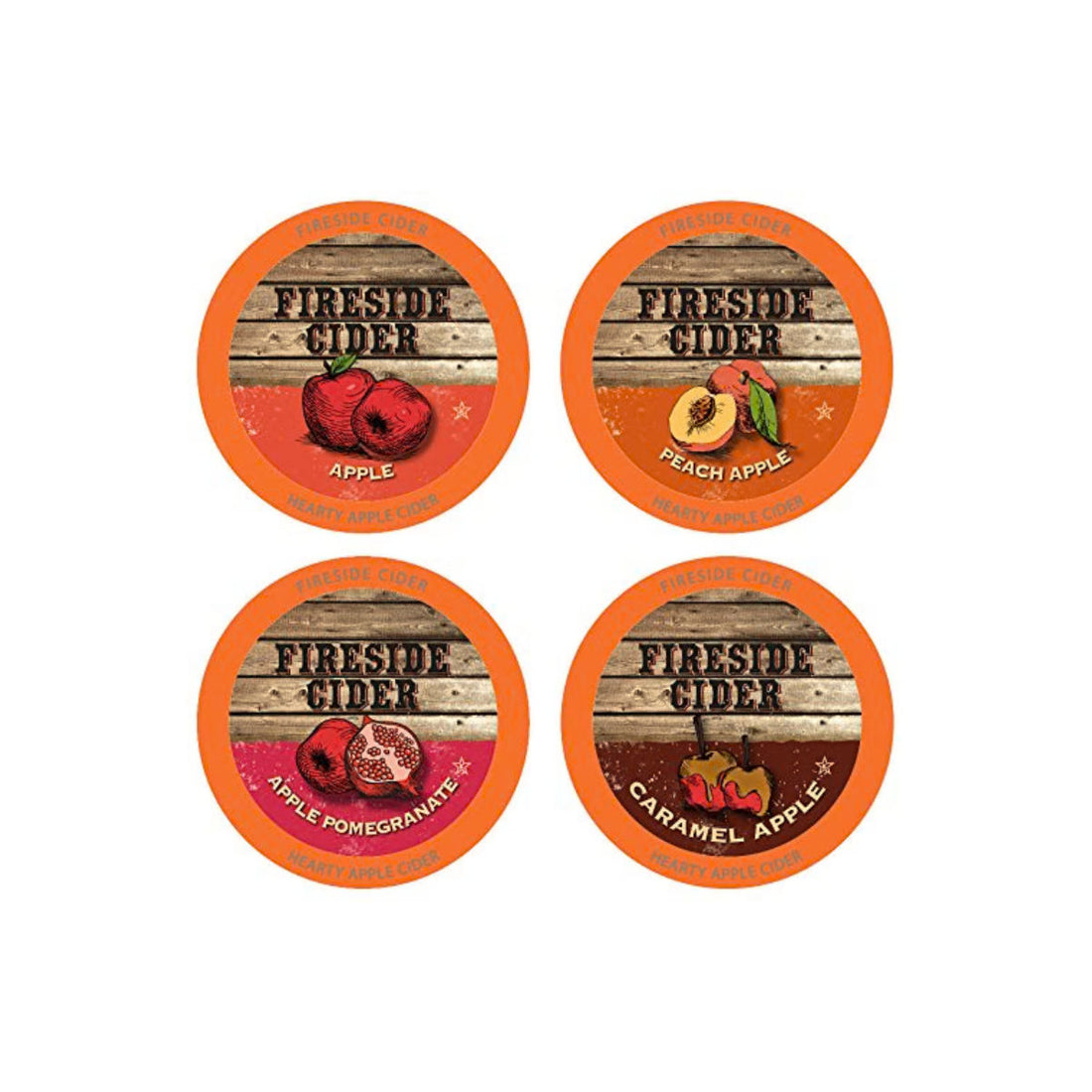 Fireside Cider Variety Single-Serve Coffee Pods (Pack of 40) – The ...