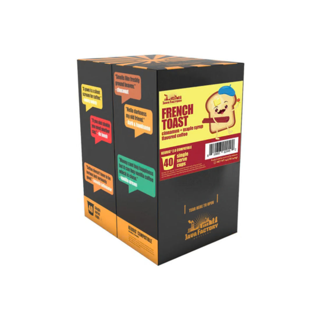 Java Factory French Toast Single-Serve Coffee Pods – The Kitchen ...