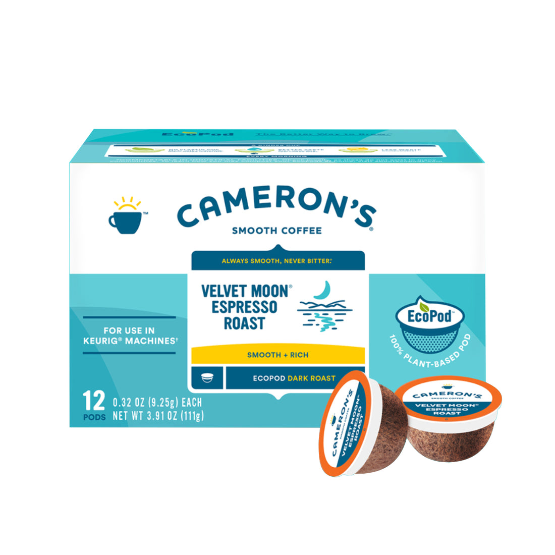 Cameron's Velvet Moon Single-Serve Coffee Pods – The Kitchen Barista ...