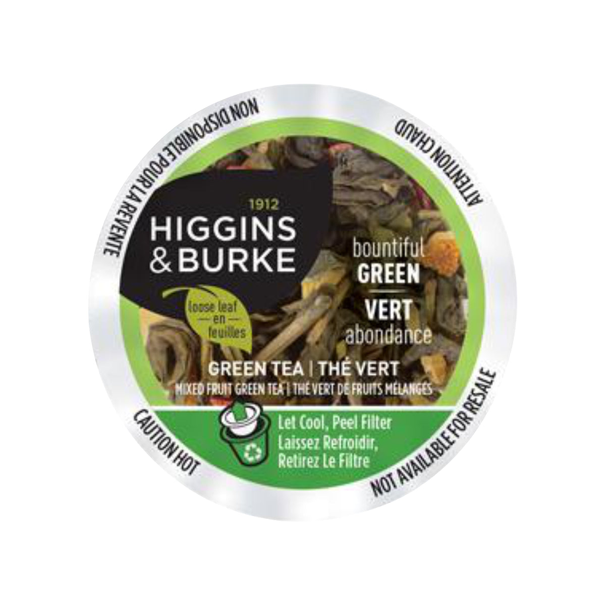 Higgins & Burke™ Bountiful Green Tea Single-Serve Tea Pods – The ...