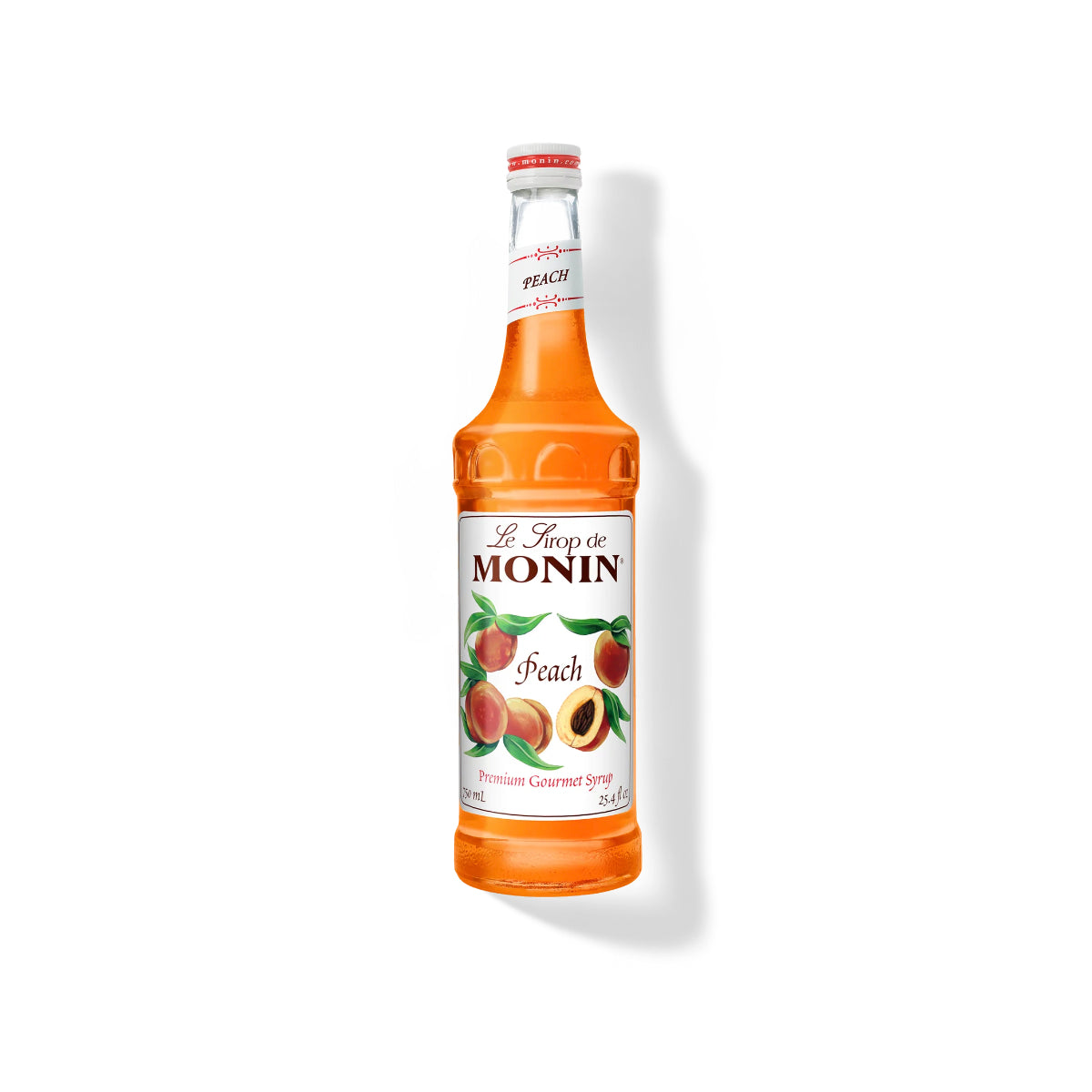 Monin Peach Syrup 750ml Glass Bottle – The Kitchen Barista & Gifts