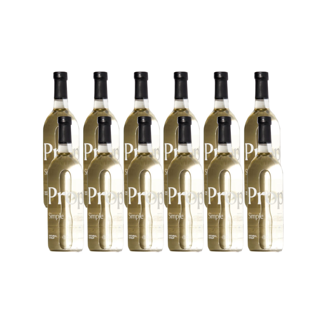 PROPER Simple Syrup (750 ml / 25 oz) (12‑Pack) – The Kitchen Barista ...