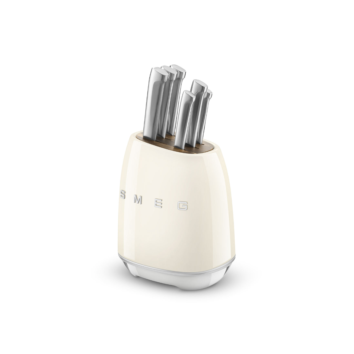 Smeg 7-Piece Knife Block Set KBSF02CR (Cream) – The Kitchen Barista & Gifts